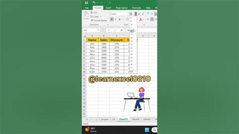 Text Formatting In Excel Learnexcel0810 Excel Exceldataanalytics