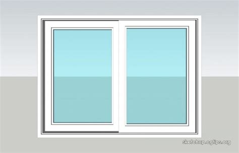 How To Draw Glass Window In Sketchup
