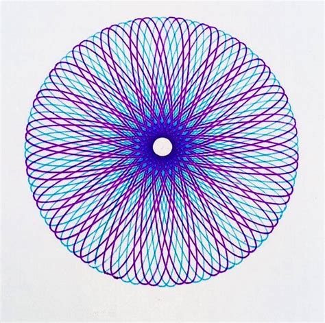 Colorful Spirograph Design Spirograph Spirographshr Pattern Asmr