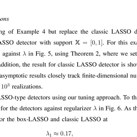 Asymptotic Error Rate Vs λ For Example 4 Download Scientific Diagram