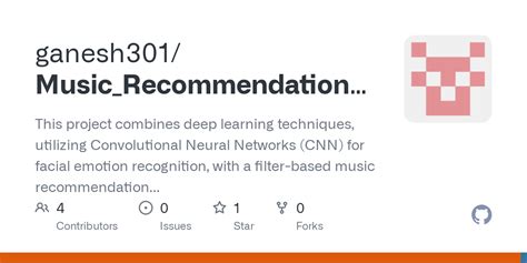 Github Ganesh Music Recommendation Basedon Faceemotion This Project Combines Deep Learning