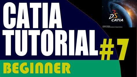 7 Catia Beginner Tutorial Dealing With Contact Contraint Youtube