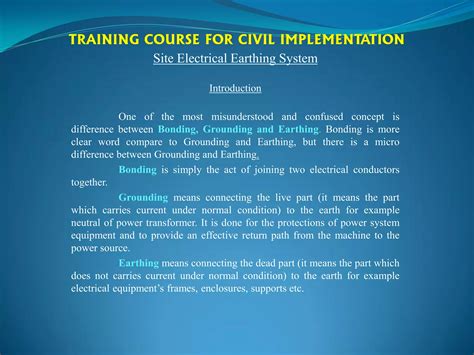 Grounding Earthing Bonding PDF