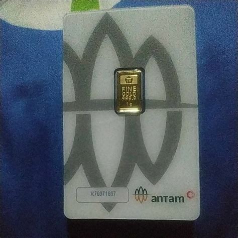 Jual Logam Mulia Emas Antam Gram Shopee Indonesia