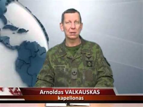 Kapelionas mjr. Arnoldas Valkauskas "Metas pabusti iš miego" - YouTube