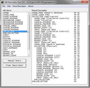 HID Report Descriptor Artekit Labs