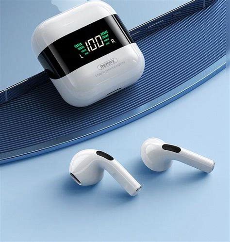 Hot Saleremax Tws Plus Ultrathin Metal True Wireless Earbuds For Music Call Lazada