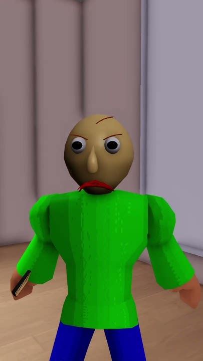 Ai Mata O Baldi Do Coração🤣 Roblox Shorts Baldi Baldursgate3 Memesroblox Humor Funny