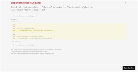 Electron Html To Examples CodeSandbox