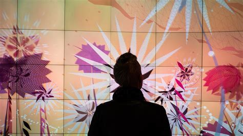 community gardens a data driven generative art installation