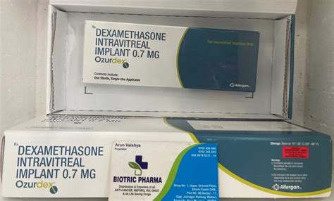 Ozurdex 07mg Injection At Rs 23000vial In Navi Mumbai Id 2850310760097 Ozurdex 07mg Injection At Rs 23000vial In Navi Mumbai Id 2850310760097