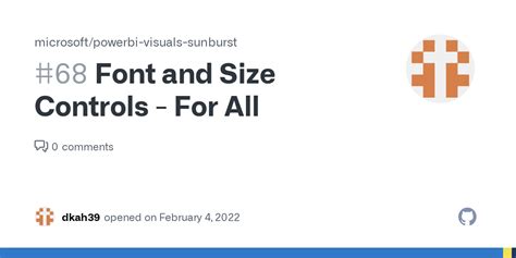 Font And Size Controls For All · Issue 68 · Microsoftpowerbi