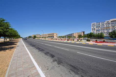 Aktau - is a modern city by the sea
