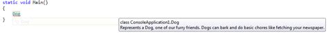 301 Using Xml Documentation At The Class Level 2000 Things You