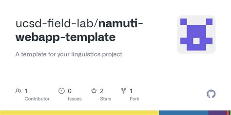GitHub Ucsd Field Lab Namuti Webapp Template A Template For Your