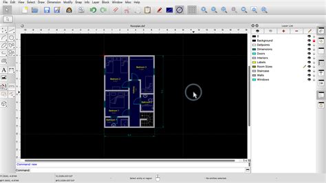 QCAD Tutorial Layers