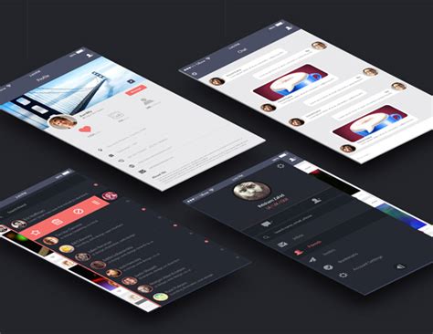 35 Chat Application Ui Design Must Download Psd And Sketch Smashfreakz