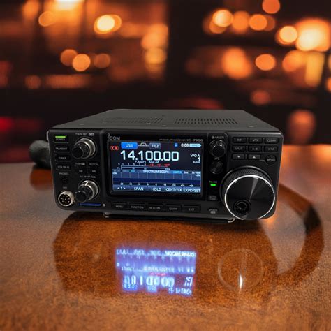 Second Hand Icom Ic Hf Transceiver With Touch Screen Radioworld Uk