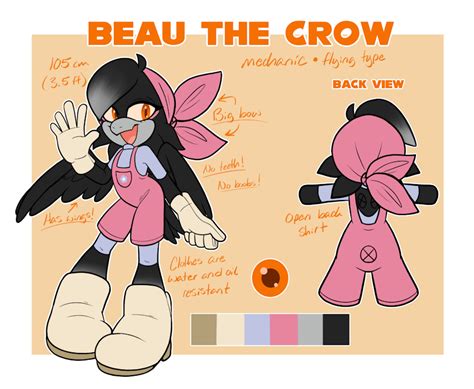 Beau The Crow Reference 2023 By Suetonicsonic