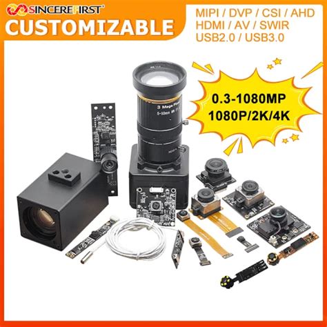 MP Imx FF USB High Speed Type C HDMI WiFi Camera Module USB CMOS Camera Module And