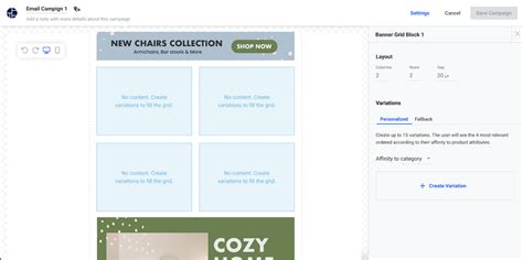 Experience Email Content Blocks Dynamic Yield Knowledge Base