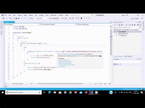 How To Read Text File In C YouTube