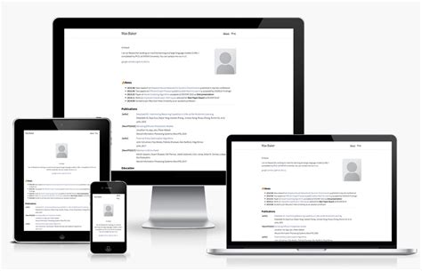 Academic Homepage Using Typst Showcase Typst Forum