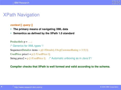 ppt xj robust xml processing in java™ powerpoint presentation free