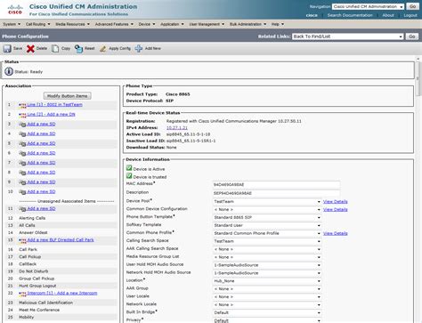 cisco 8865 interoperability manual