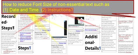 Html How To Reduce Font Size For All Images Dates And Times In