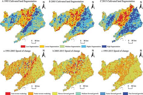 Spatio Temporal Characteristics Of Cultivated Land Fragmentation In Different Landform Areas