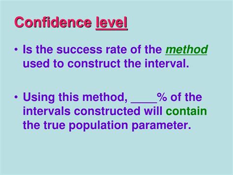 Ppt Introduction To Confidence Intervals Using Population Parameters Powerpoint Presentation
