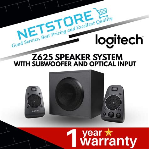 LOGITECH Z625 Speaker System With Subwoofer And Optical Input Shopee Malaysia
