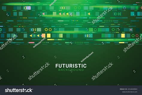Vector Abstract 3d Big Data Visualization Stock Vector Royalty Free