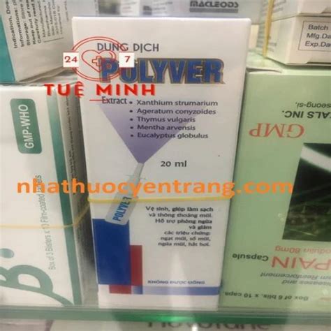 Polyver 20ml Chính Hãng Bán Tại Nhà Thuốc Tuệ Minh