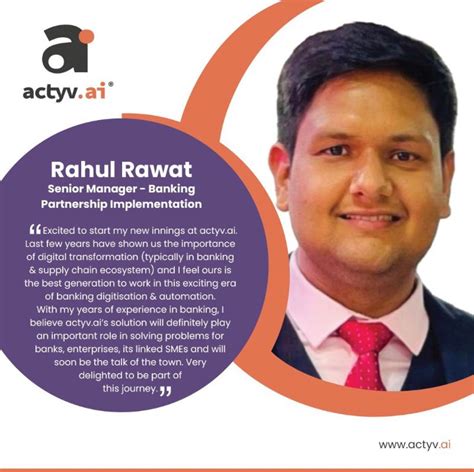 rahul rawat on linkedin new challenges and new achievements are awaited