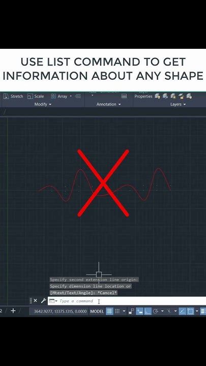 How To Measure Spline Using List Command In Autocad Shorts Youtube