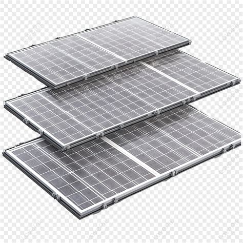 3d 렌더링 태양 전지 패널 투시도환경에코 Png 일러스트 무료 다운로드 Lovepik