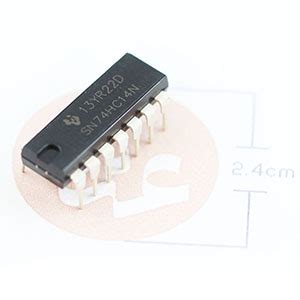 Techkey IC SN74HC14N 7414