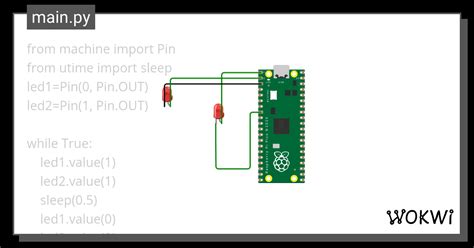 1led Copy Sem In 1 Wokwi Esp32 Stm32 Arduino Simulator