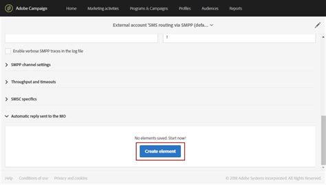 Managing Incoming Sms Adobe Campaign