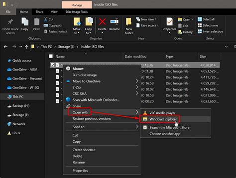Mount Or Unmount ISO And IMG File In Windows Page Tutorials