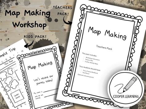 Map Making Class Trip Workshop Teaching Resources