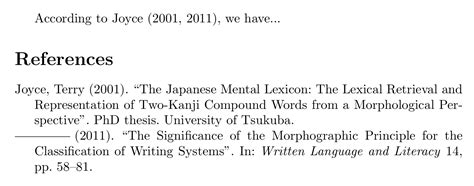 Citing Customizing Biber Biblatex Authoryear Ibid Multiple Citations