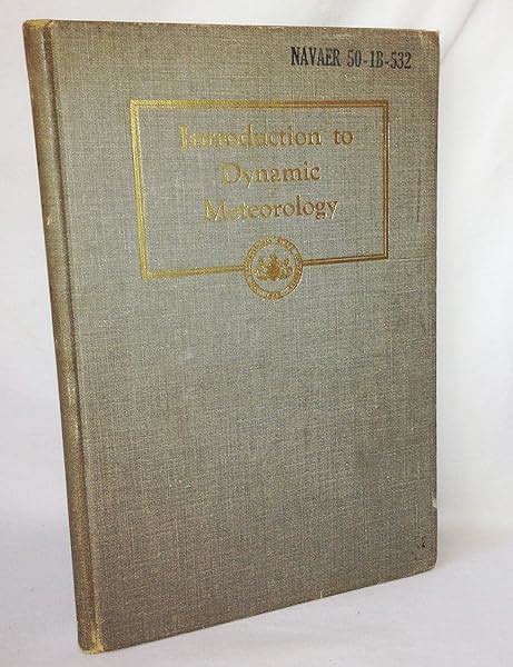 Introduction To Dynamic Meteorology Panofsky Hans A Vintage Book Shoppe Ltd
