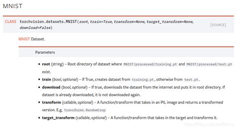 「学习笔记」torchvisiondatasetsmnist 参数解读中文使用手册python江南蜡笔小新 2048 Ai社区