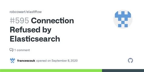 connection refused by elasticsearch · issue 595 · robcowart elastiflow