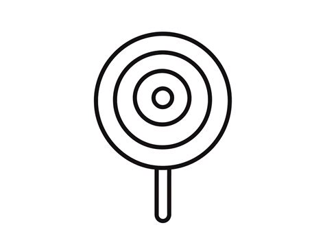 Sweet Candy Coloring Coloring Page