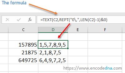 How To Change Number To Comma Separated Values In Excel