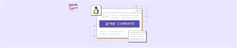 Grep Command In Linux Scaler Topics